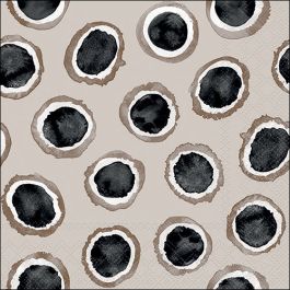 Amara black Design Napkin Lunch
